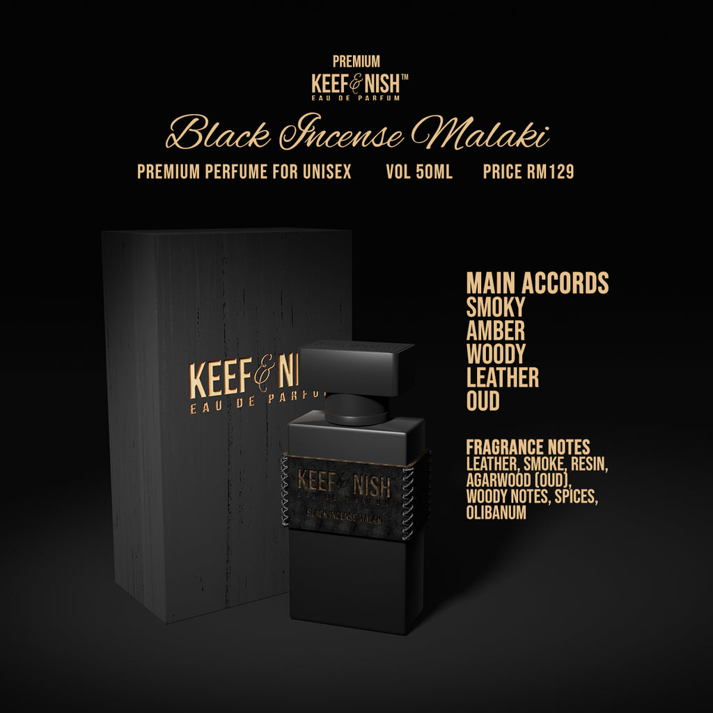 Black Incense Malaki – Keef & Nish™