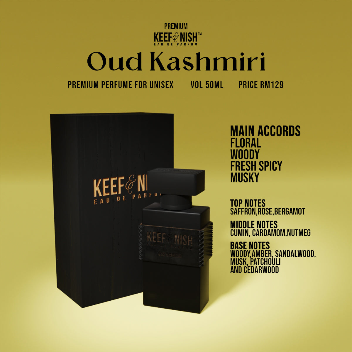 Oud Kashmiri – Keef & Nish™